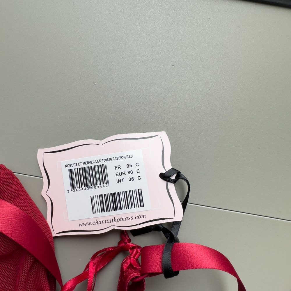 Chantal Thomas Passion Red Noeuds Et Merveilles Bande… - Gem